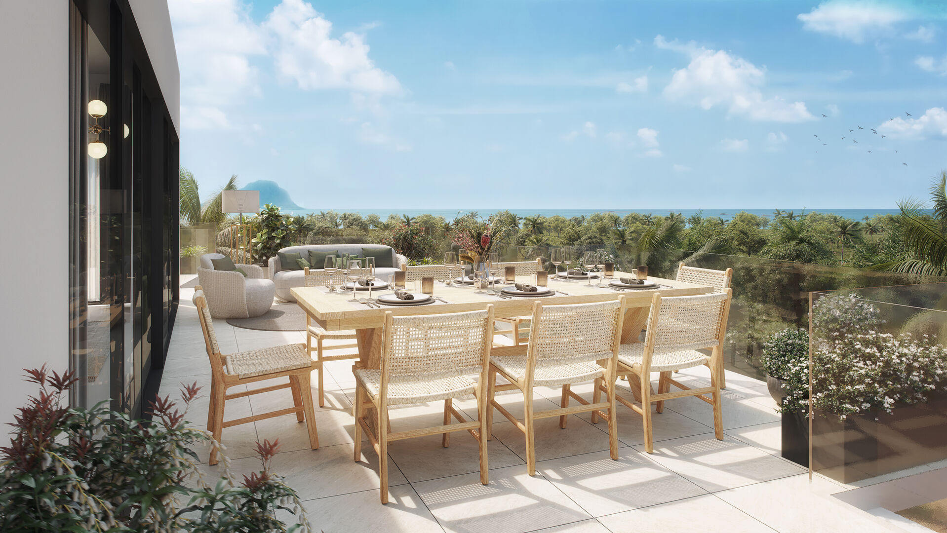 Sunset cove Tamarin Mauritius - Apartment G+2 - Grand Baie - Local ...